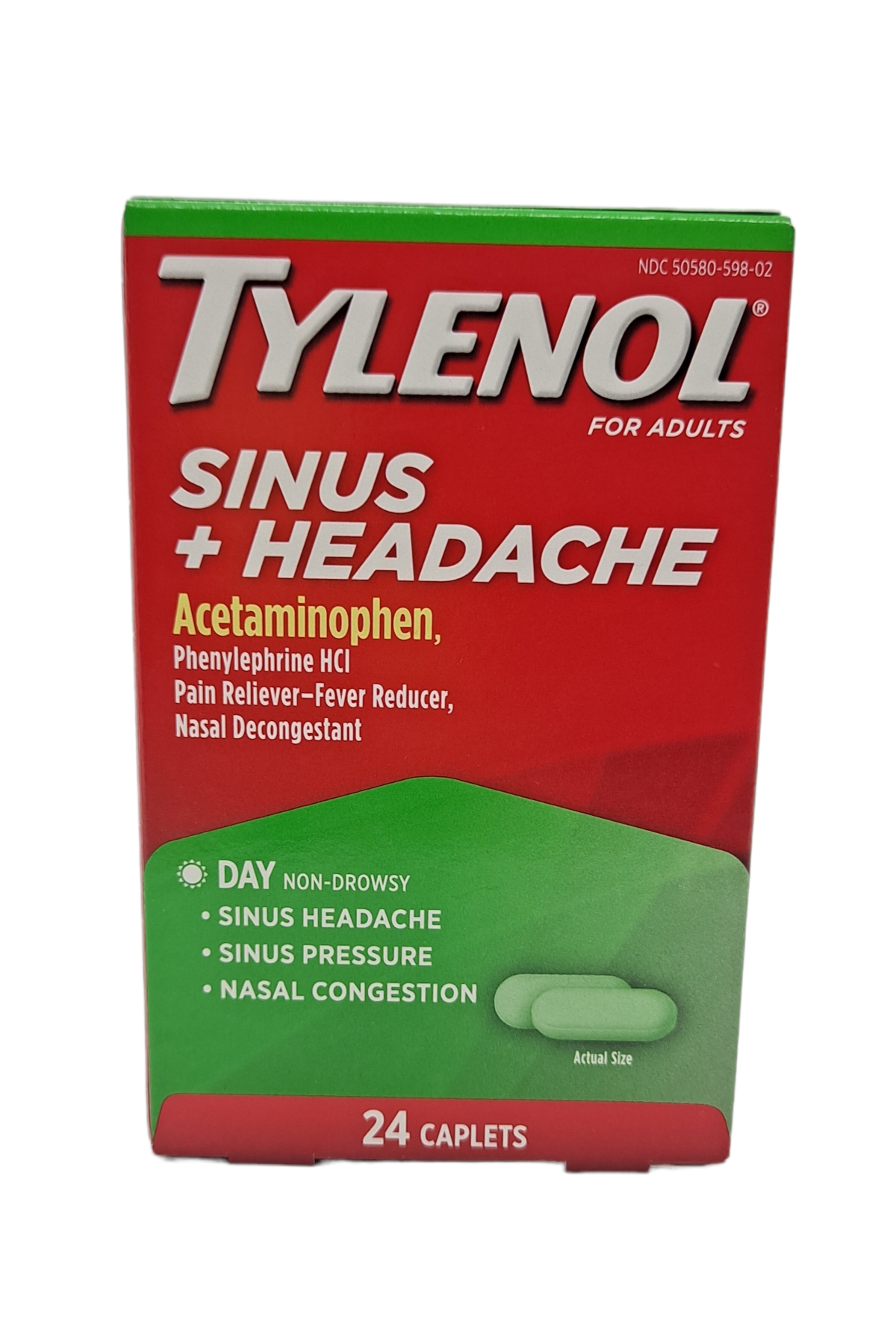 Sinus+ Headache Acetaminophen /24 Caplets – First Pharmacy