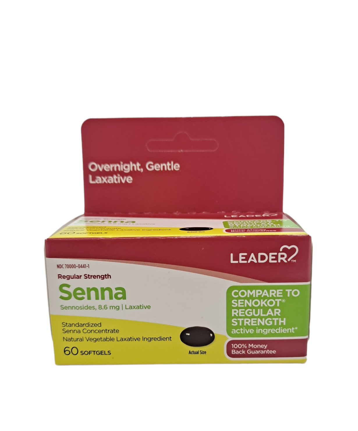 Senna Sennosides 8.6mg/ Laxative /60 Softgels – First Pharmacy