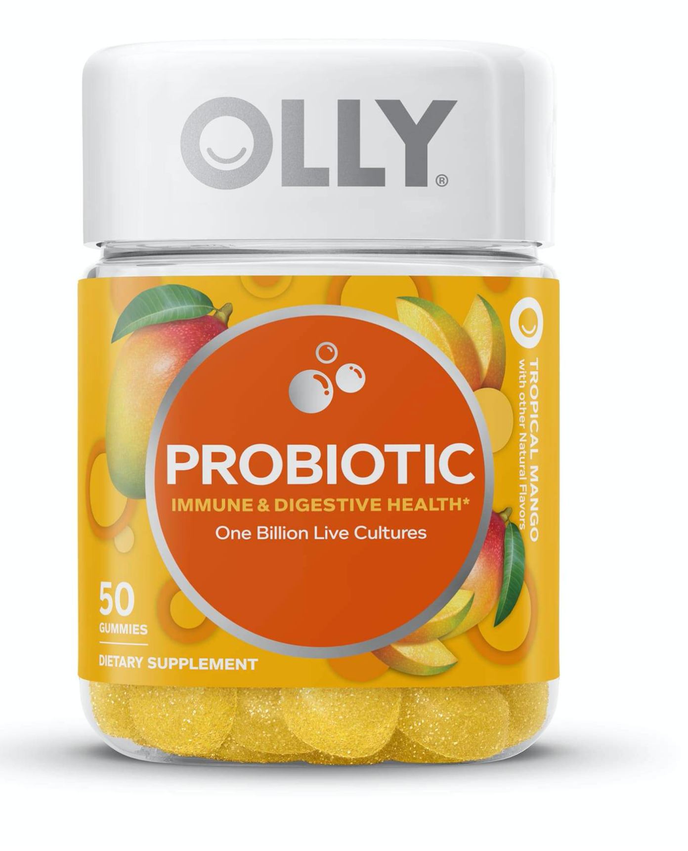 Probiotic Tropical Mango | 50 Gummies – First Pharmacy