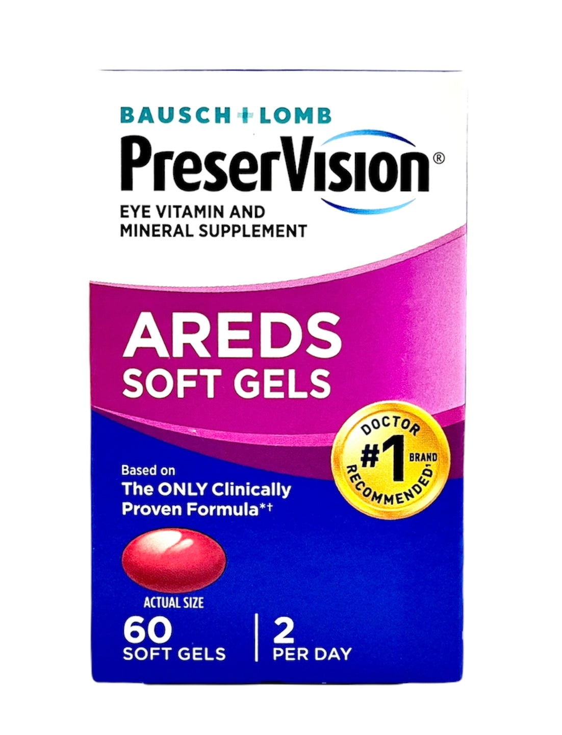 PreserVision Eye Vitamin & Supplement | Areds 60 Soft Gels – First Pharmacy