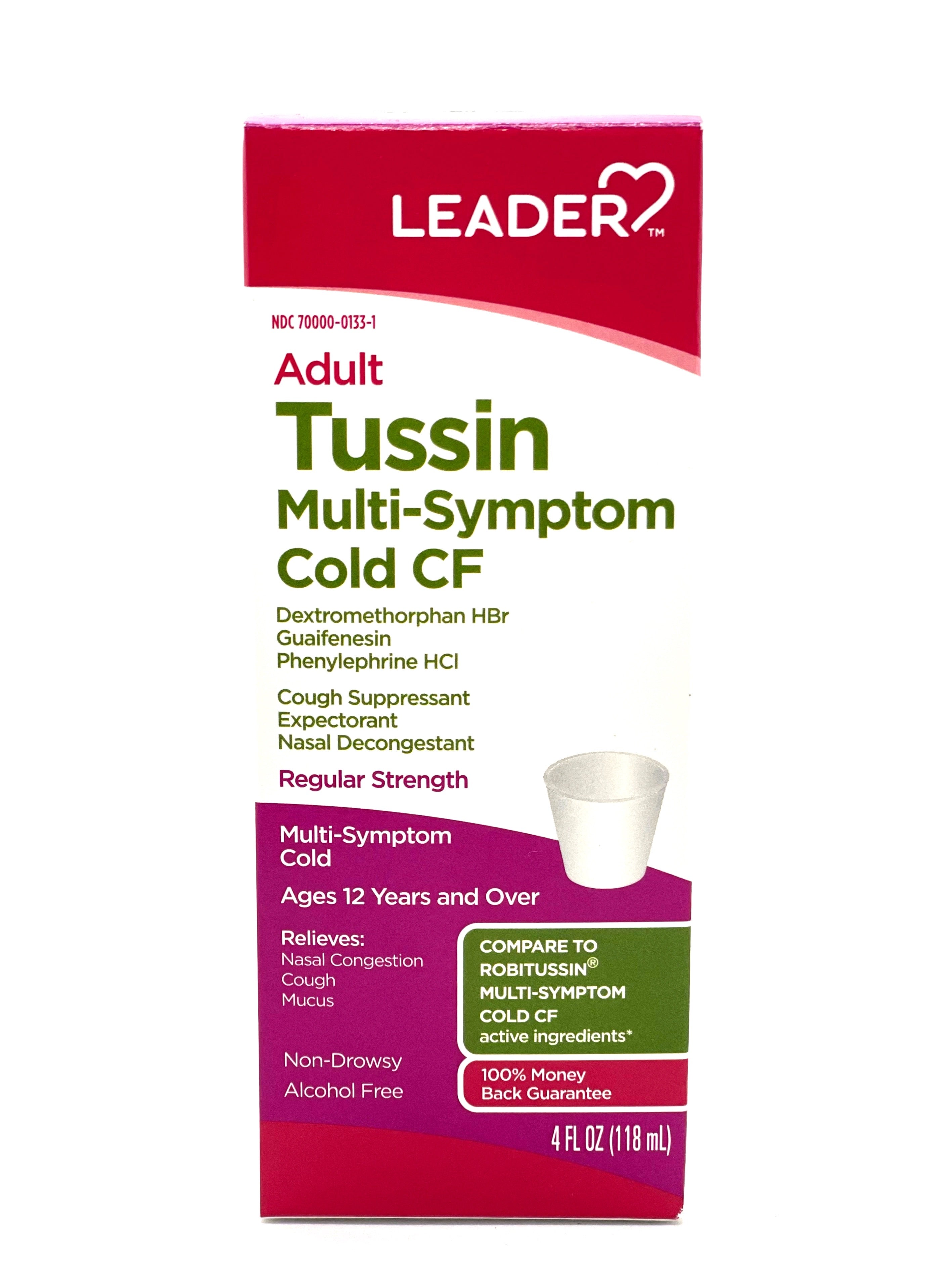 Tussin Multi-Symptom Cold CF – First Pharmacy