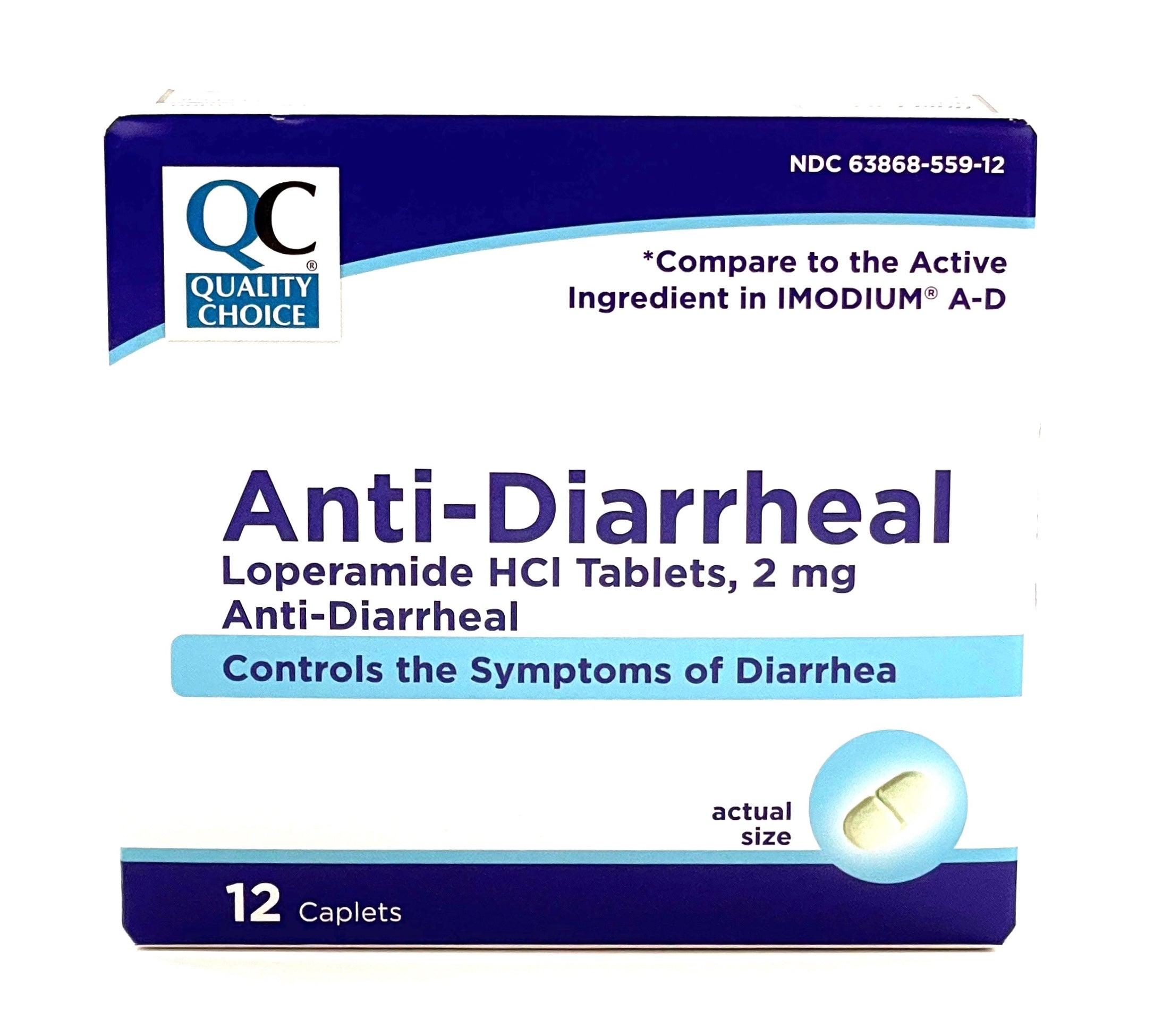 Anti-Diarrheal | 2mg | 12 Caplets – First Pharmacy