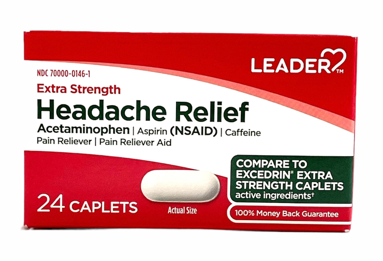 Headache Relief | Extra Strength | 24 Caplets – First Pharmacy