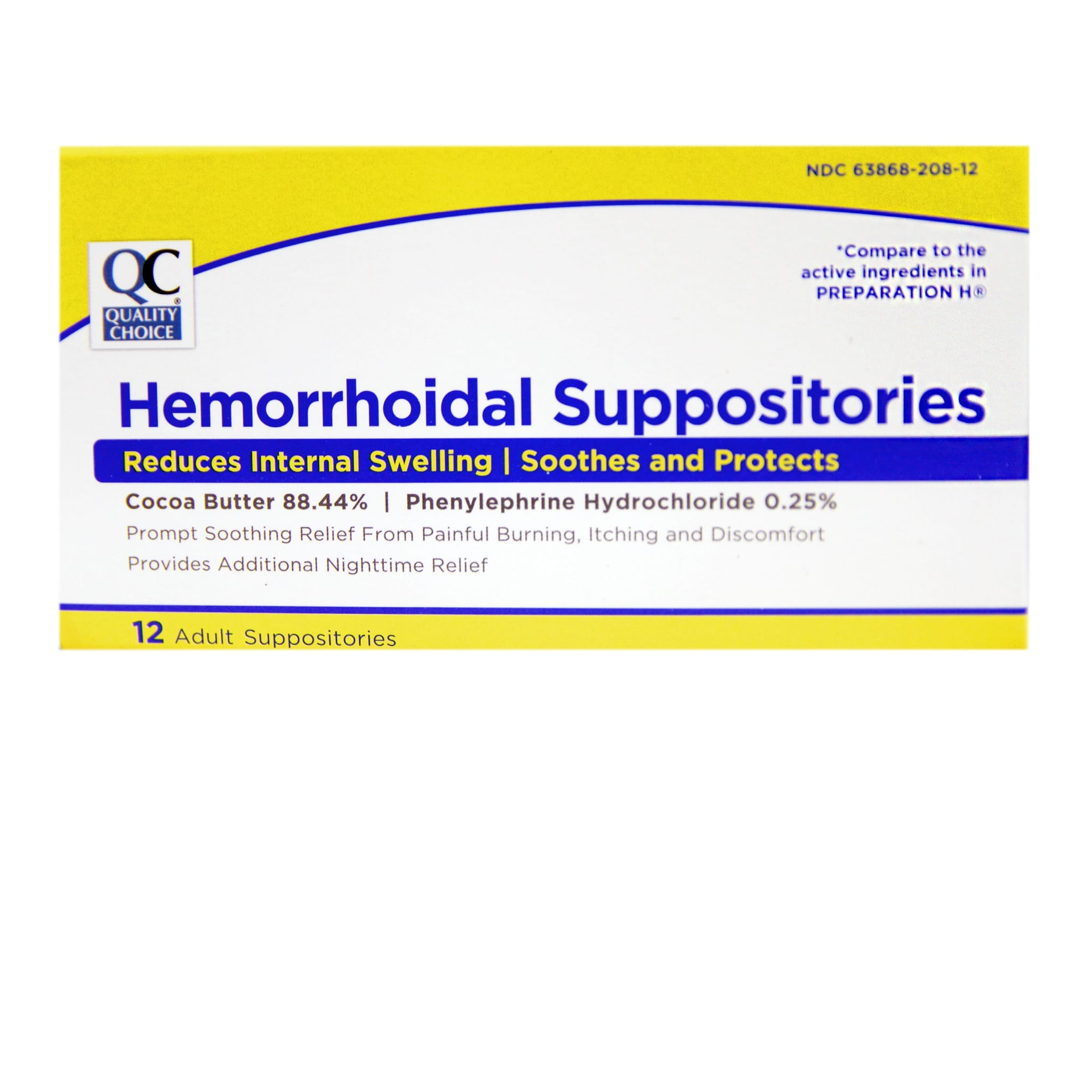 Hemorrhoidal Suppositories || 12 Adult Suppository – First Pharmacy