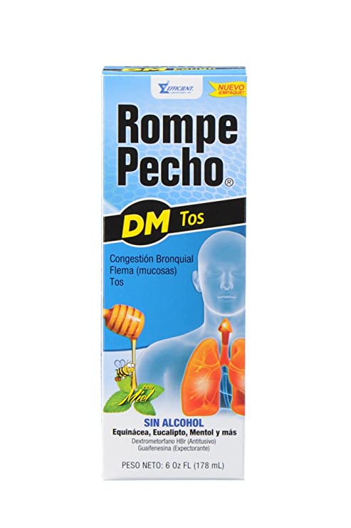 Rompe Pecho DM Cough Alcohol Free / 6FL Oz – First Pharmacy