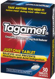 Tagamet 200 HB Cimetidine Tablets /30 tabs – First Pharmacy